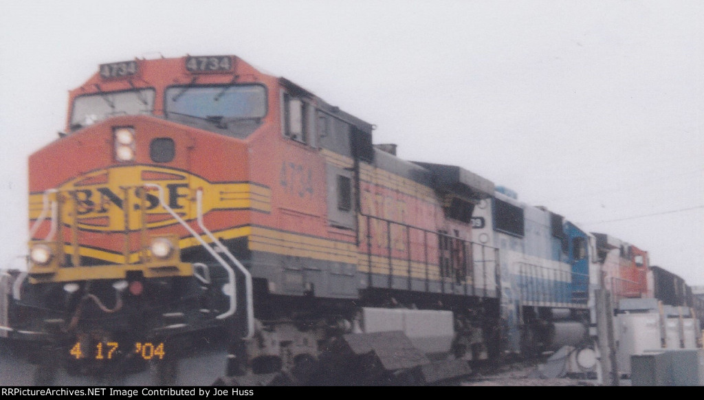 BNSF 4734 East